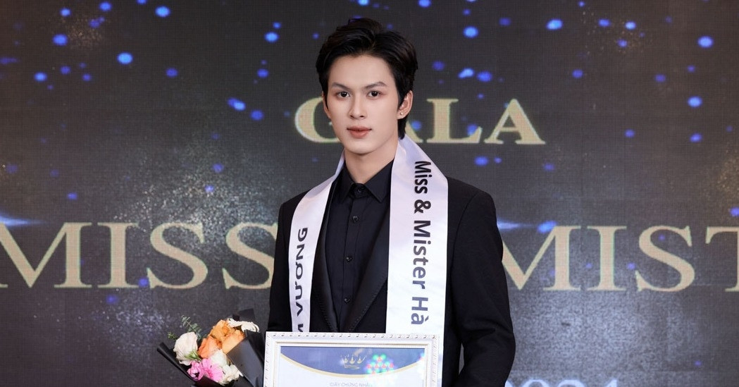 Vu Anh Tuan crowned Mister Hanoi 2024 - Vietnam.vn