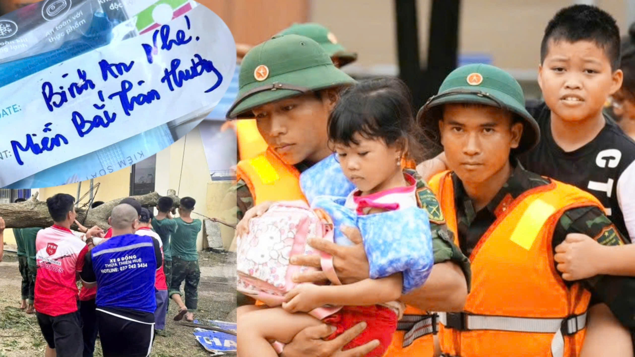 Triệu con tim hướng về người dân vùng lũ miền Bắc - Vietnam.vn