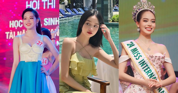 Miss International 2024 Huynh Thi Thanh Thuy has a fascinating transformation, has an unexpected ...