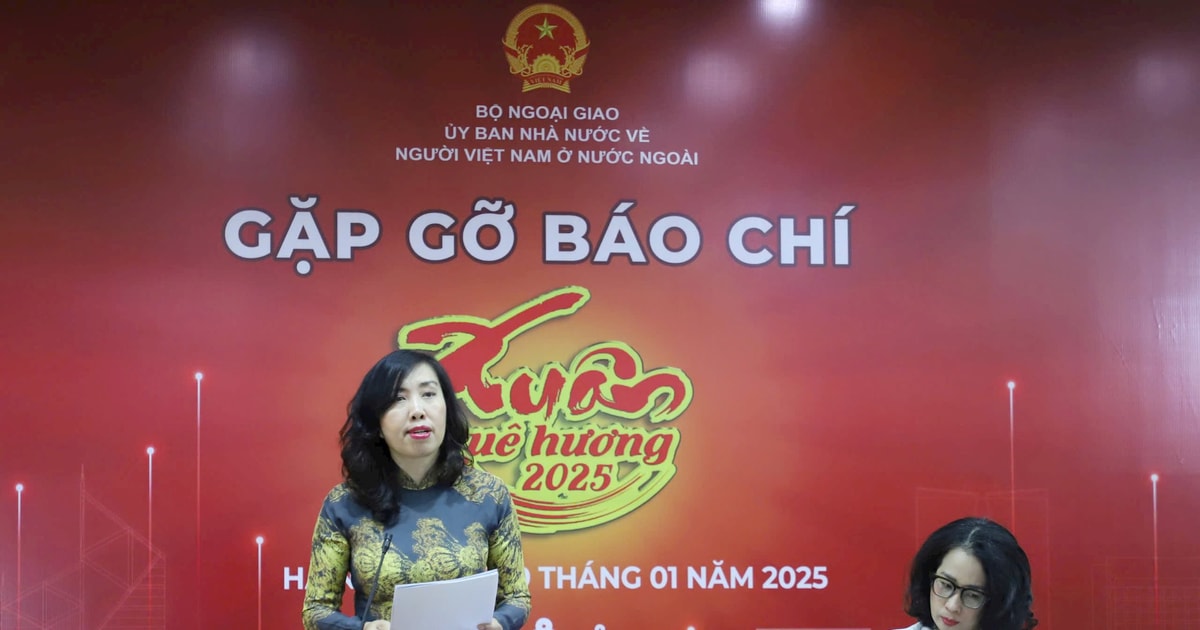 Khoảng 1.000 kiều bào sẽ tham dự chương trình “Xuân Quê hương” năm 2025 - Vietnam.vn