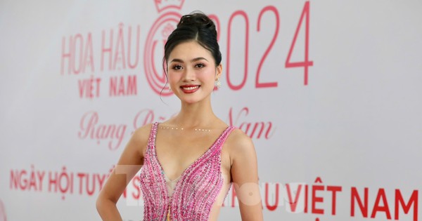 Á hậu Ngọc Hằng và Phương Anh đọ sắc cùng dàn hoa khôi, á khôi sinh viên - Vietnam.vn